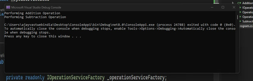 Keyed Service Dependency Injection in .NET